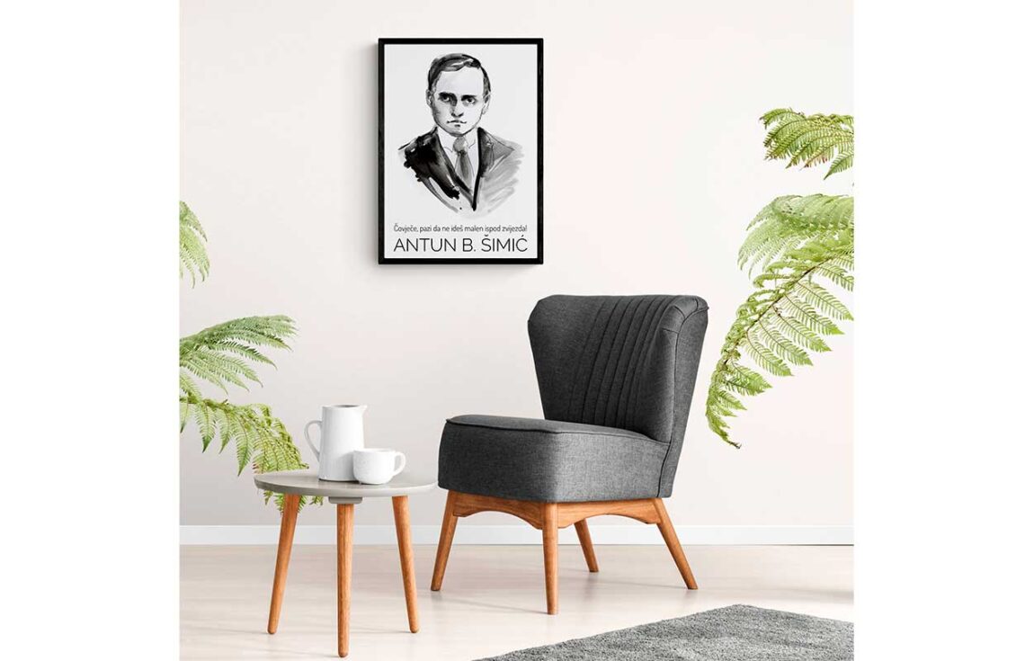 Poster - Antun Branko Šimić - ART za po DOMA
